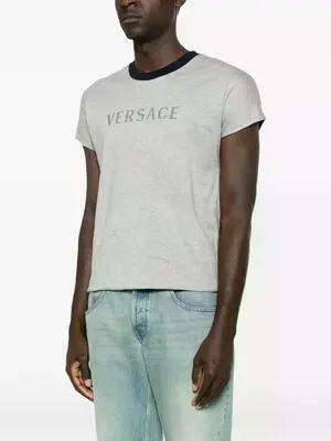 Versace Logo-print Reversible T-shirt