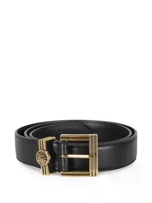 Etro Pegasus Buckle Leather Belt