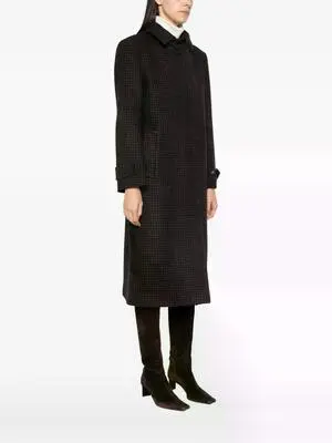 Tagliatore Bethany Houndstooth-pattern Coat