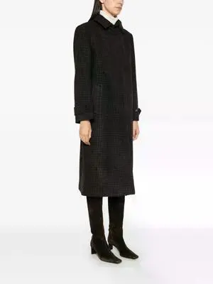Tagliatore Bethany Houndstooth Coat