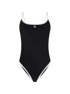 Guess One-piece Stretch Swimsuit - Black