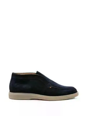 Santoni Detroit Suede Desert Boots - Blue