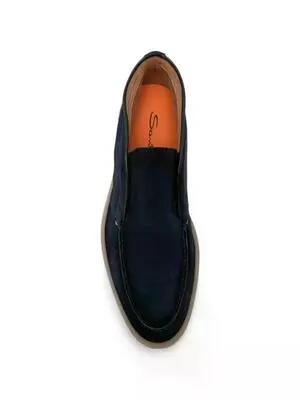 Santoni Detroit Suede Desert Boots
