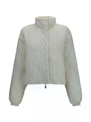 GONGDID DESIGN Reversible Polka-dot Puffer Jacket