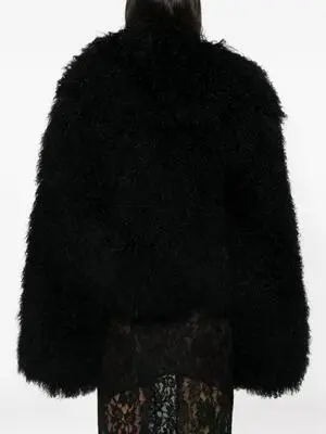 Attico Shearling Textured Jacket