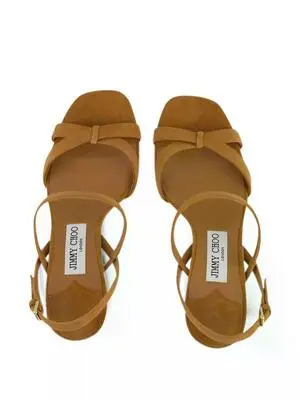 JIMMY CHOO Elsy Block Heel 85 Sandals