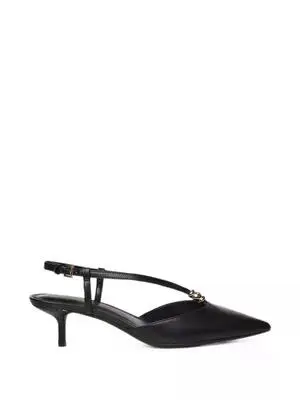 Michael Kors Buckle-fastening Leather Pumps - Black