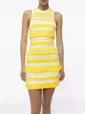 Simkhai Elly Striped Mini Dress