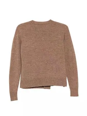 Undercover Layered Pinstripe Sweater