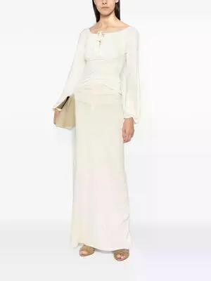 AYA MUSE Elya Tie-fastening Blouse