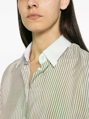 Brunello Cucinelli Striped Silk Shirt