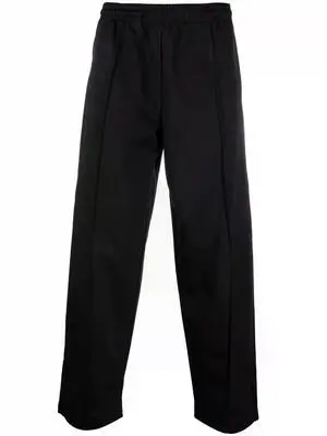 COUNTY OF MILAN Cross Logo Track Pants - Black