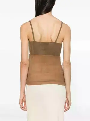 AYA MUSE Ribbed-knit Cami Top