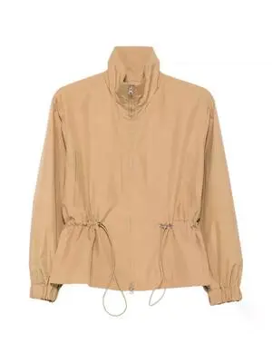 AYA MUSE High-neck Zip-up Jacket - Neutrals