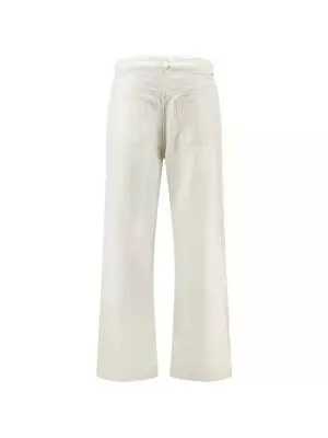 AMI Paris Logo-patch Straight-leg Jeans