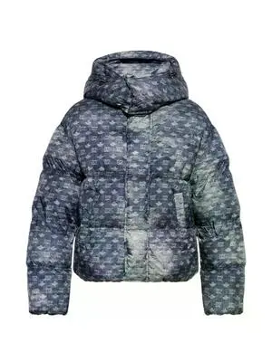 Dsquared2 Monogram Down Jacket - Blue