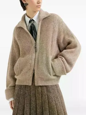 Brunello Cucinelli Metallic Cardigans For Women