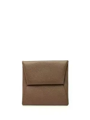 Hermès 2016 Epsom Bastia Change Purse Coin Pouch - Brown