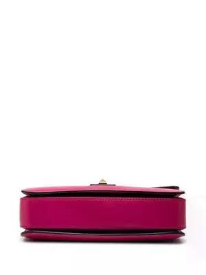 Valentino Garavani 2000-2017 Leather B Rockstud Flap Shoulder Bag