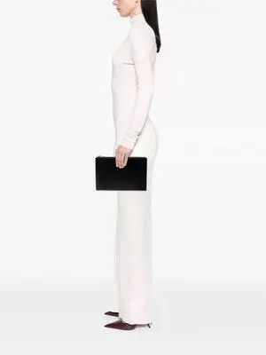 Saint Laurent 2016 Leather Zip Clutch Bag