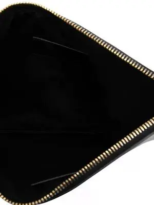 Saint Laurent 2016 Leather Zip Clutch Bag