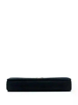 Saint Laurent 2016 Suede Monogram Kate Chain Wallet Crossbody Bag