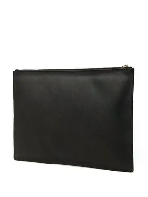 Givenchy Printed Leather Zip Clutch Bag