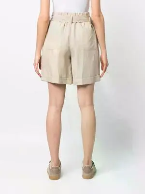 Woolrich Belted Waist Bermuda Shorts