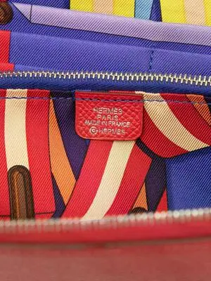 Hermès 2018 Epsom Azap Silk In Walllet Long Wallets