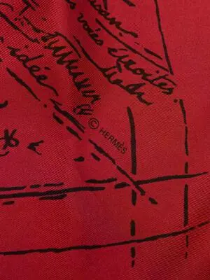 Hermès 2000-2026 Naissance D Une Idee Silk Scarf 90 Scarves