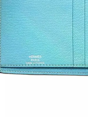 Hermès 2013 Chevre Mysore Evelyne Wallet Long Wallets