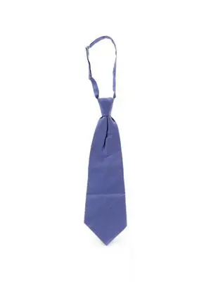 Corneliani Ascot Adjustable Silk Tie - Blue