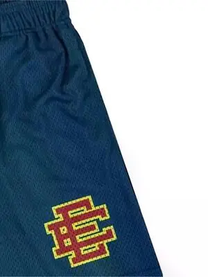 ERIC EMANUEL Elasticated-waistband Shorts - Blue