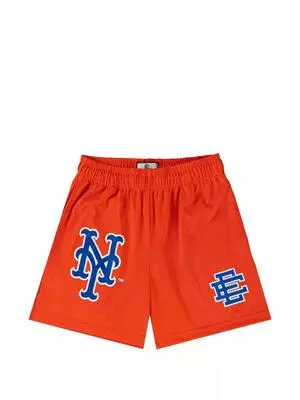 ERIC EMANUEL Logo-detail Shorts - Orange