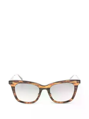 OAMC Tortoiseshell-effect Square Frame Sunglasses - Brown
