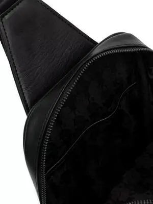 Karl Lagerfeld Monogram-pattern Logo-plaque Backpack