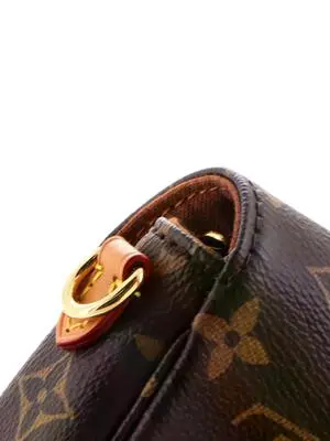 LOUIS VUITTON Ivy Wallet On Chain Monogram Canvas Shoulder Bag