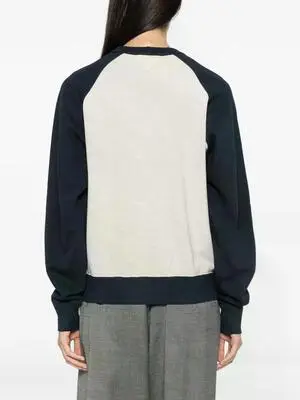 Prada Logo-print Raglan-sleeve Sweatshirt