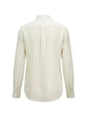 Valentino Garavani Pussy-bow Long-sleeve Shirt - Neutrals
