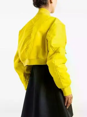 Balenciaga Cropped Bomber Jacket
