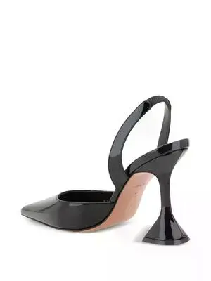 Amina Muaddi 95mm Holli Pumps