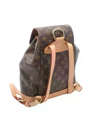 LOUIS VUITTON 2004 Monogram Montsouris Mm Backpack