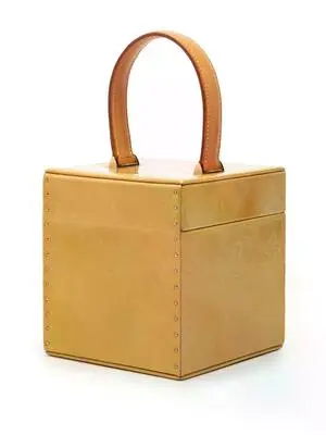 LOUIS VUITTON 1998 Monogram Vernis Bleecker Box Vanity Bag - Neutrals