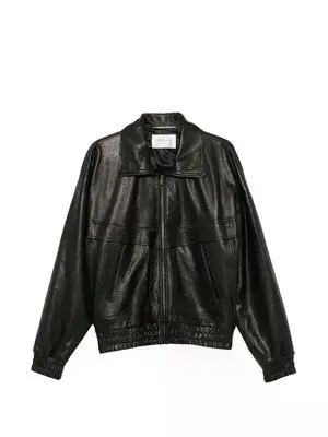 Saint Laurent Leather Jacket - Black