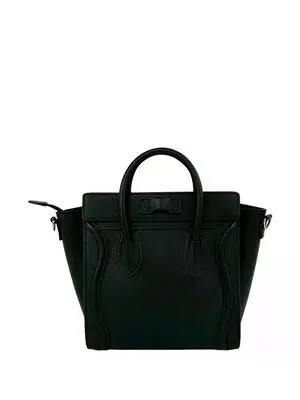 Celine 2015 Nano Leather Luggage Tote Satchel