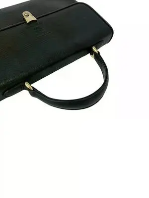 Burberry 20th Century Leather Handbag - Black