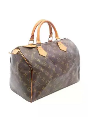 LOUIS VUITTON 2002 Monogram Speedy 30 Boston Bag