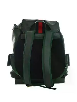 Gucci 2019-2020 Large Calfskin Web Ophidia Backpack