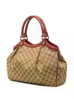 Gucci 2000-2015 Medium Gg Canvas Sukey Tote Bag