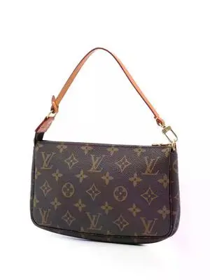LOUIS VUITTON 1997 Monogram Pochette Accessoires Shoulder Bag